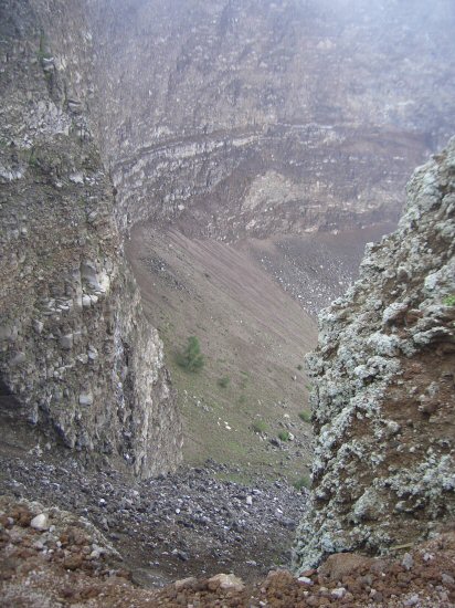 Inside the Crater, Mount Vesuvius - Beautiful England Photos